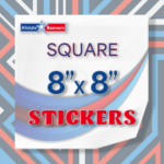 Square Stickers 8″x8″ - AllstateBanners.com